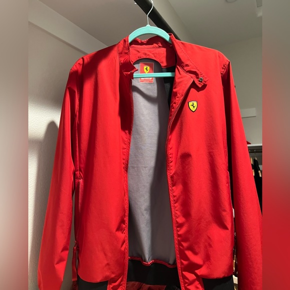 Scuderia Ferrari | Jackets & Coats | Scuderia Ferrari Men Band Collar ...